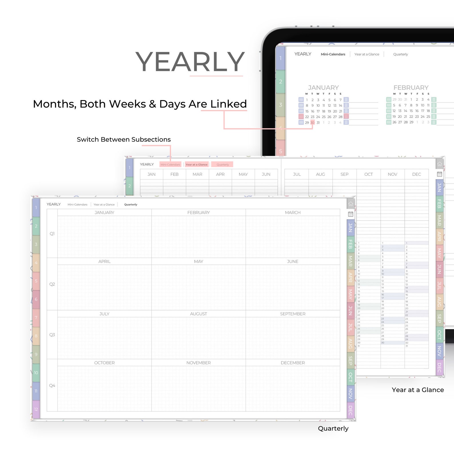2024 Digital Planner Bundle 2024 Digital Planner With Google - Etsy