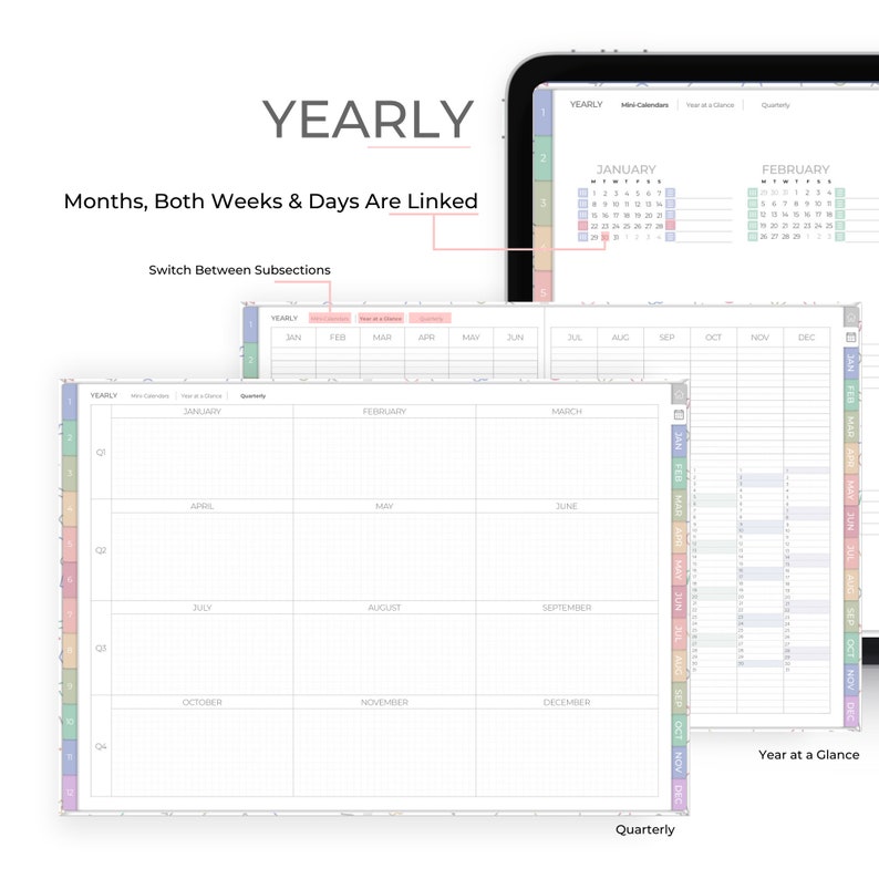 2024 Digital Planner Bundle 2024 Digital Planner With Google - Etsy