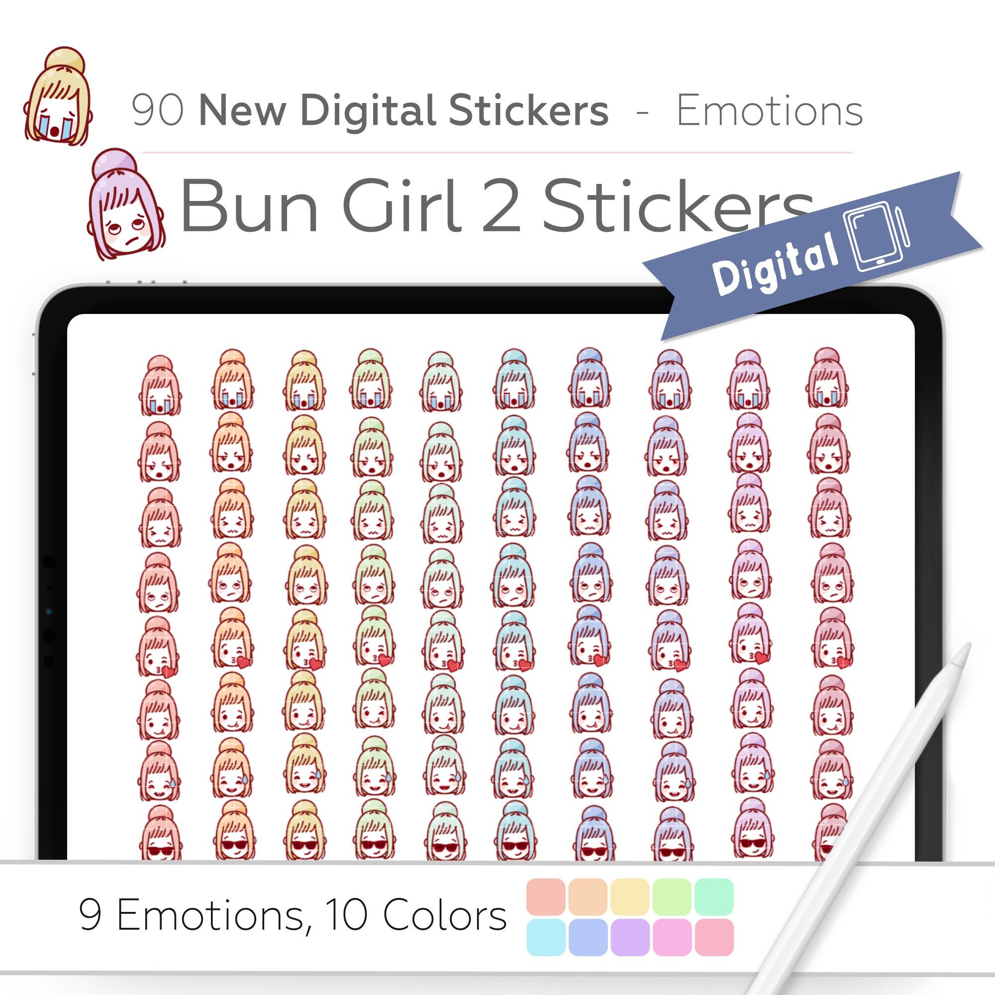 Facebook Chat Stickers Bun