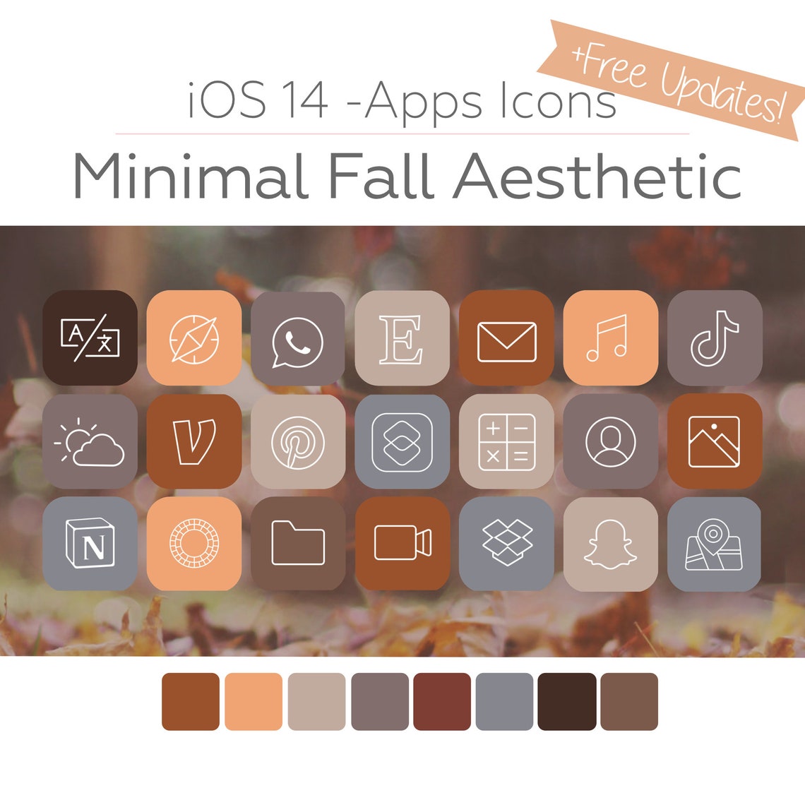 Ios14 Icons Fall & Winter Bundle Christmas Icons Winter - Etsy