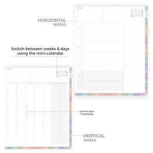 2024 Digital Planner Bundle, 2024 Digital Planner With Google Calendar ...