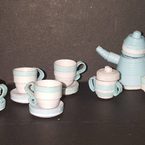 Quilled Teapot - Etsy