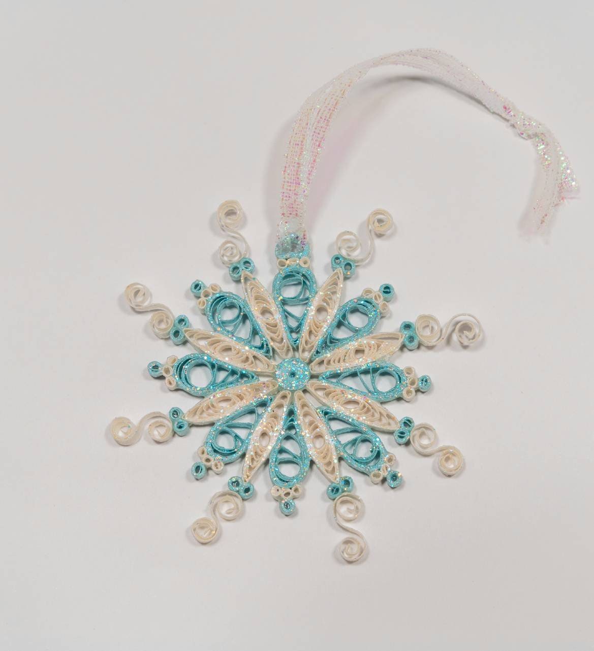 Sky Blue Snowflake - Etsy