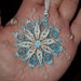 Sky Blue Snowflake - Etsy