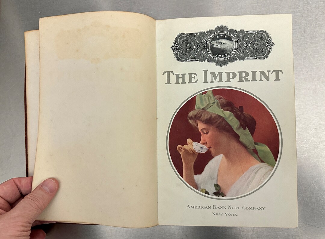 Extremely Rare – American Banknote Company – "the Imprint" April 1907 ...