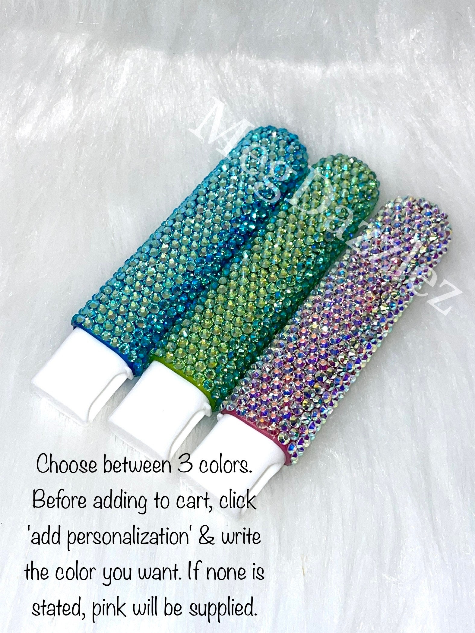 Blinged Out Travel Kit Bag Mini Toiletries Bedazzled Rhinestone Travel ...