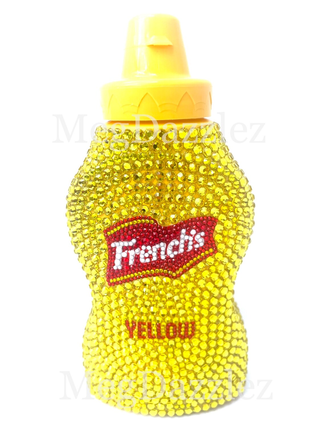 Bedazzled Yellow Mustard: Rhinestone Bling Condiment Gift - Etsy