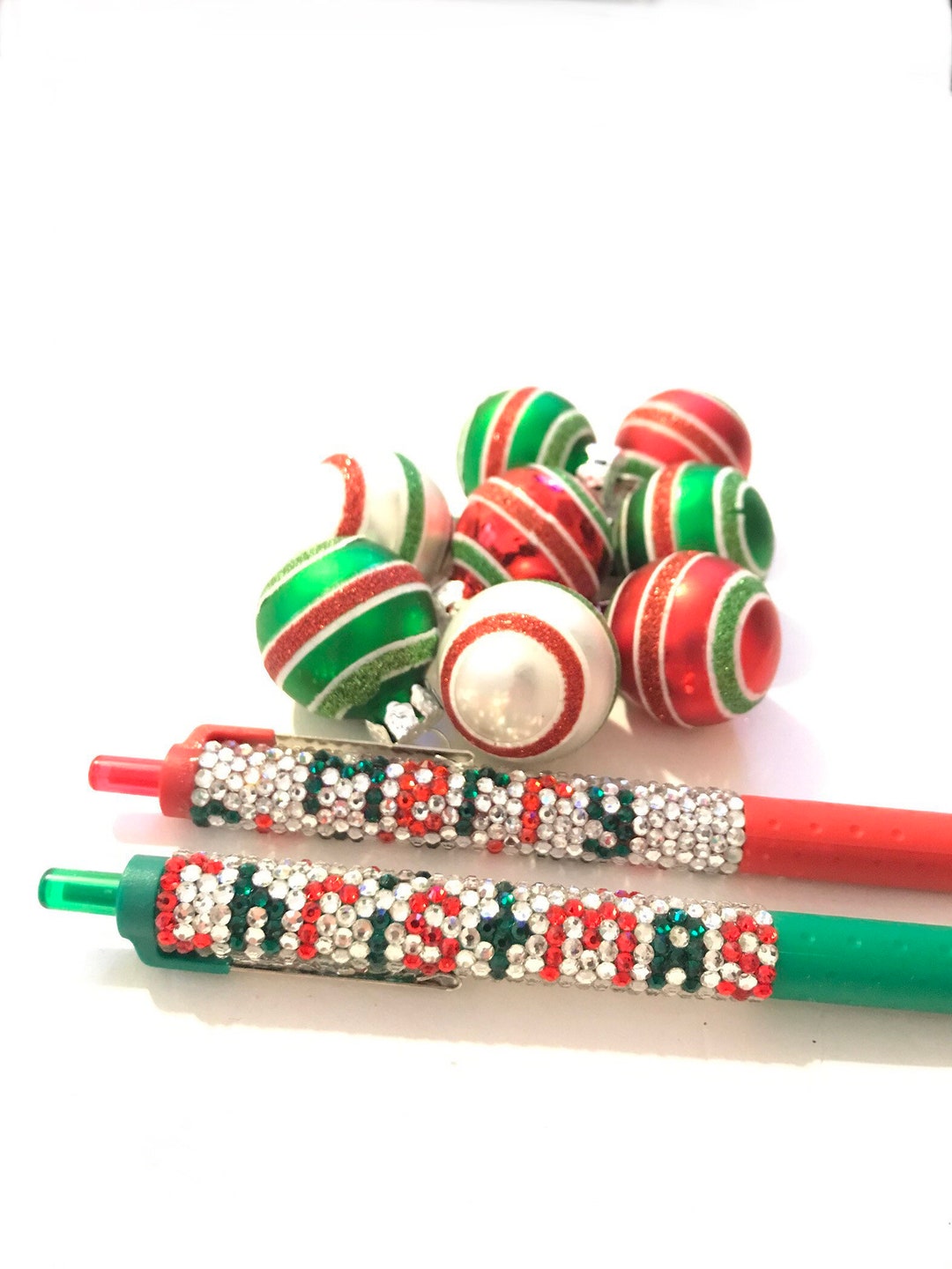 Merry Christmas Pen Christmas Charms Holiday Pen I Love - Etsy