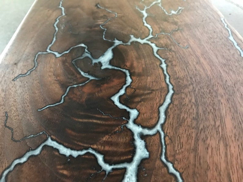 Epoxy Electric Pattern Cutting Board - Etsy