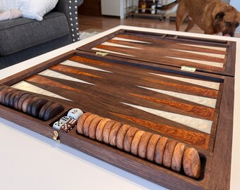 Epoxy Backgammon Board - Etsy