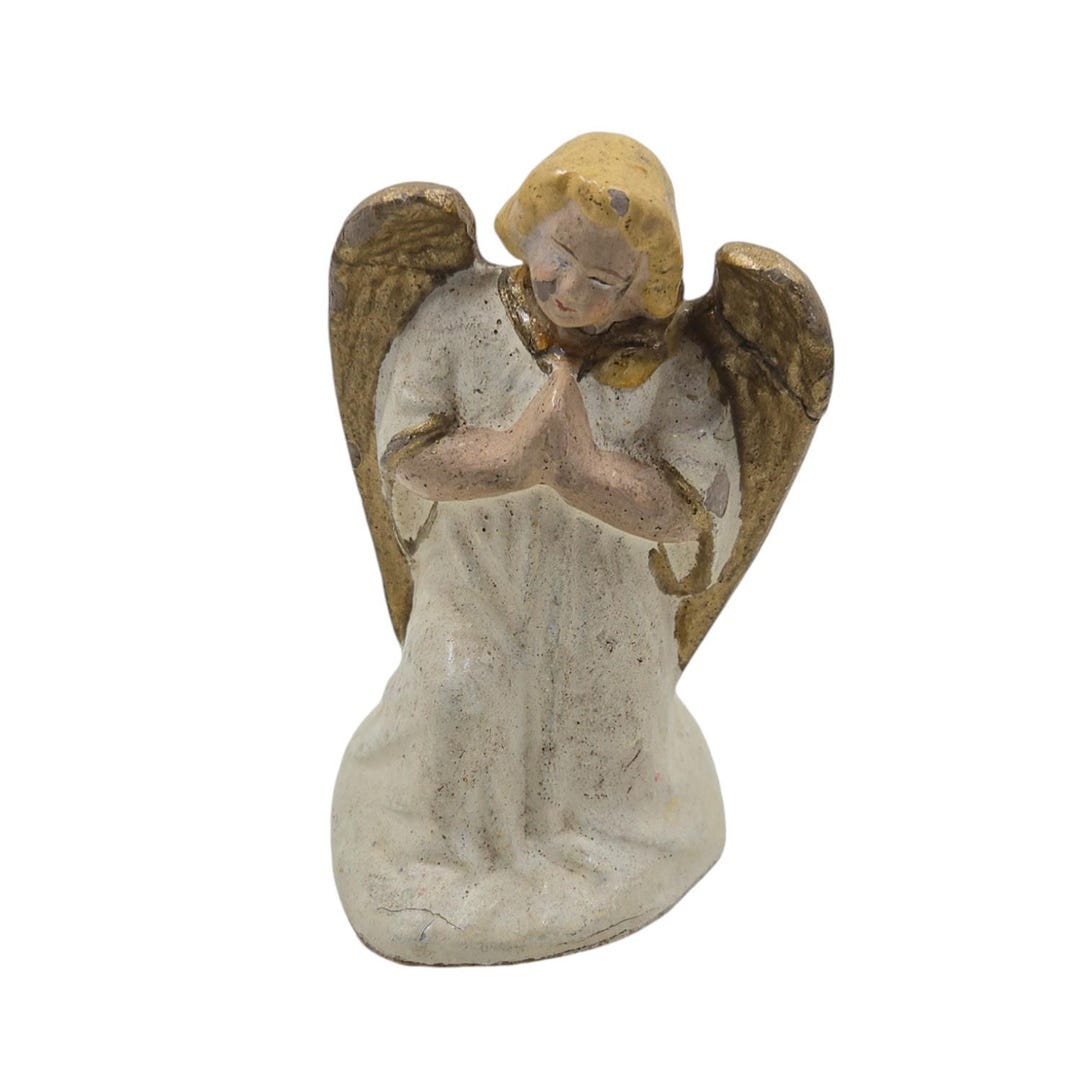 Apel Nativity Kneeling Angel Early 1900s Germany Christmas - Etsy
