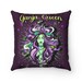 Ganja Queen Purple Weed Cannabis Design Spun Polyester Square - Etsy