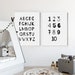 Numbers Printable Wall Art Black And White Numbers Kids | Etsy