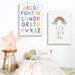 Rainbow Printable Poster, Kids Bedroom Decor, Watercolor Rainbow ...
