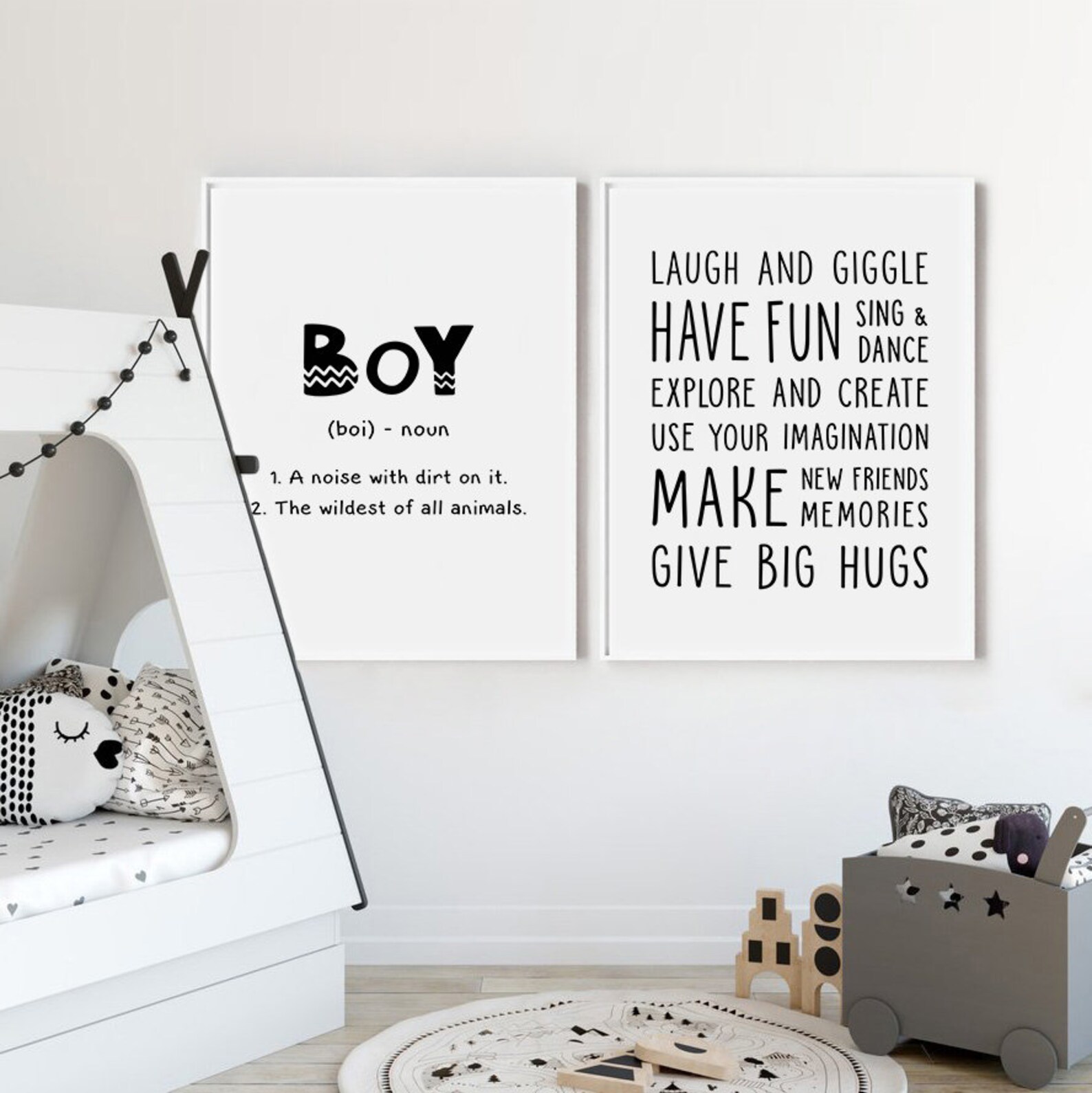 Kids Playroom Printable Art Playroom Rules Toy Room Prints - Etsy