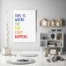 This is Where the Fun Stuff Happens Printable Poster Playroom - Etsy