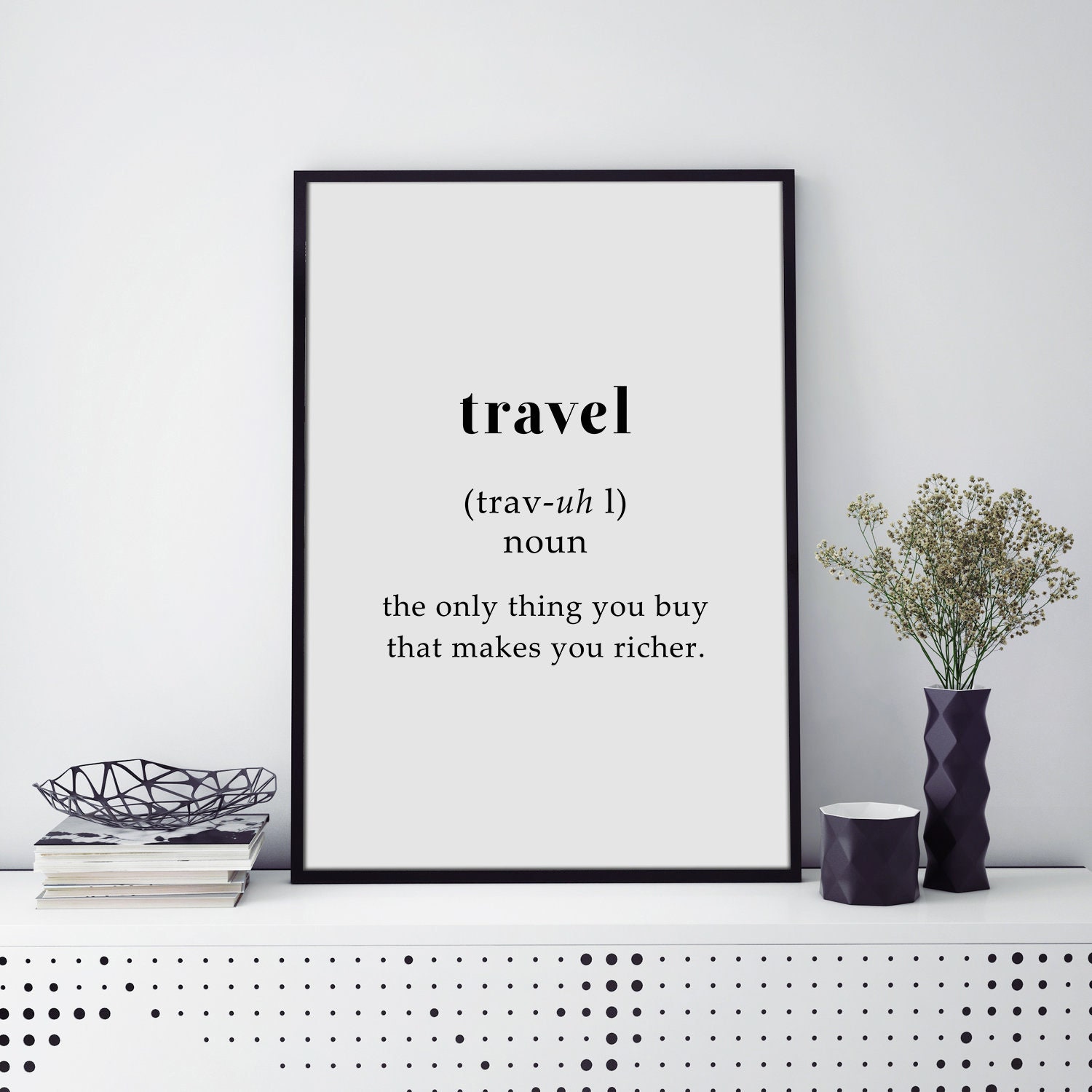 Travel Definition Print Definition Travel Printable Travel | Etsy