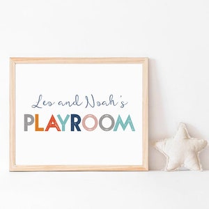 Playroom Sign, Playroom Decor, Playroom Wall Art, Toy Room Decor ...