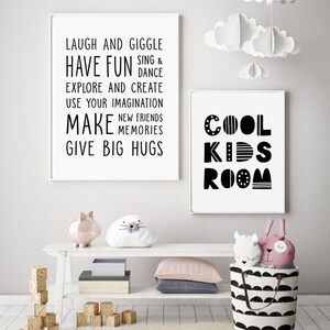Kids Playroom Printable Art Playroom Rules Toy Room Prints - Etsy