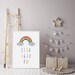 Rainbow Printable Poster, Kids Bedroom Decor, Watercolor Rainbow ...