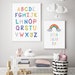 Rainbow Printable Poster, Kids Bedroom Decor, Watercolor Rainbow ...