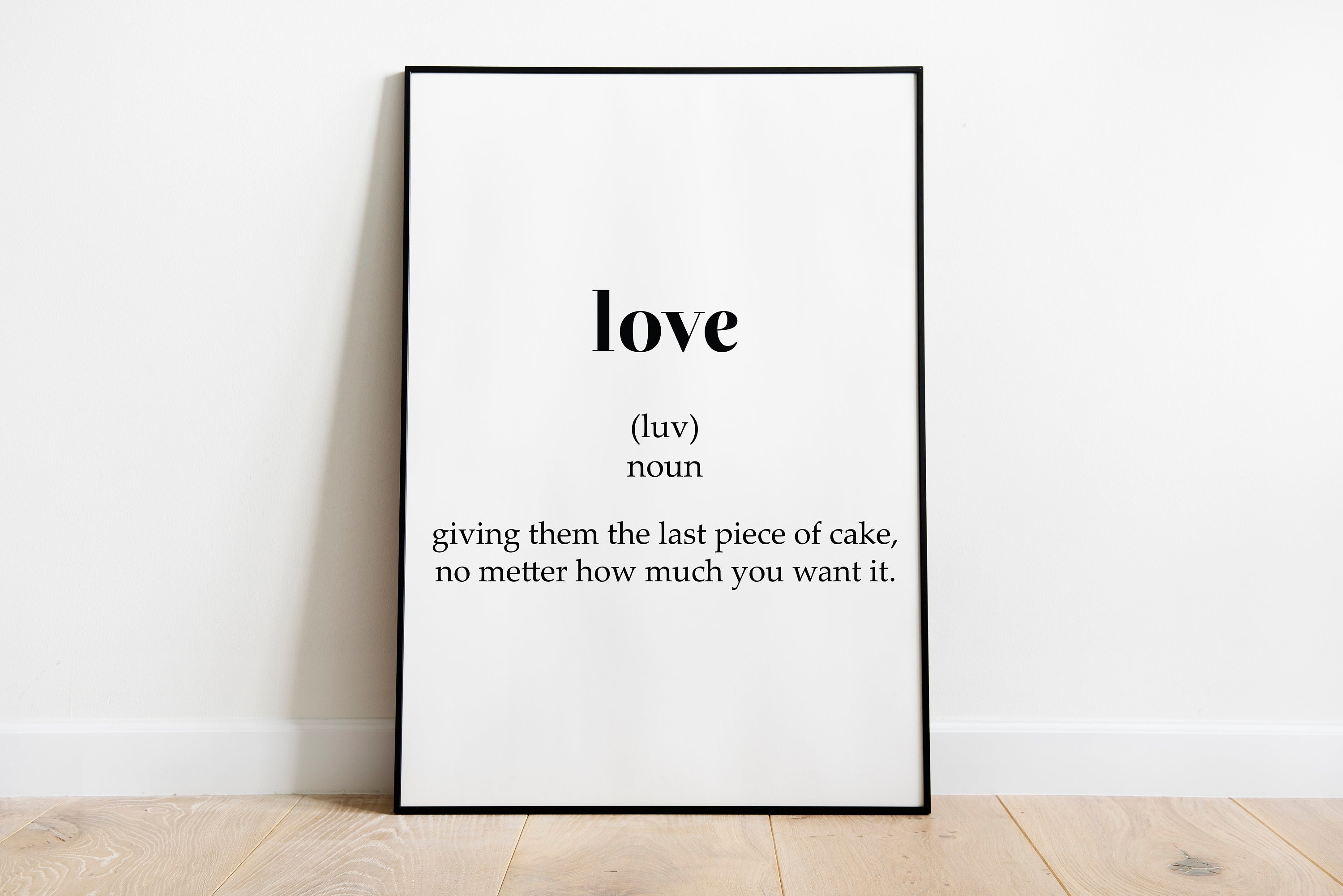 Love Print Love Definition Poster Love Dictionary Print - Etsy