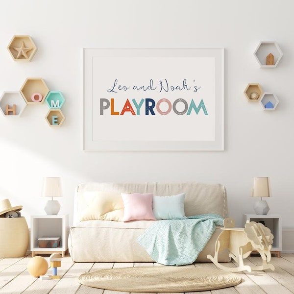 Playroom Wall Decor - Etsy