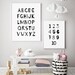 Numbers Printable Wall Art Black and White Numbers Kids - Etsy