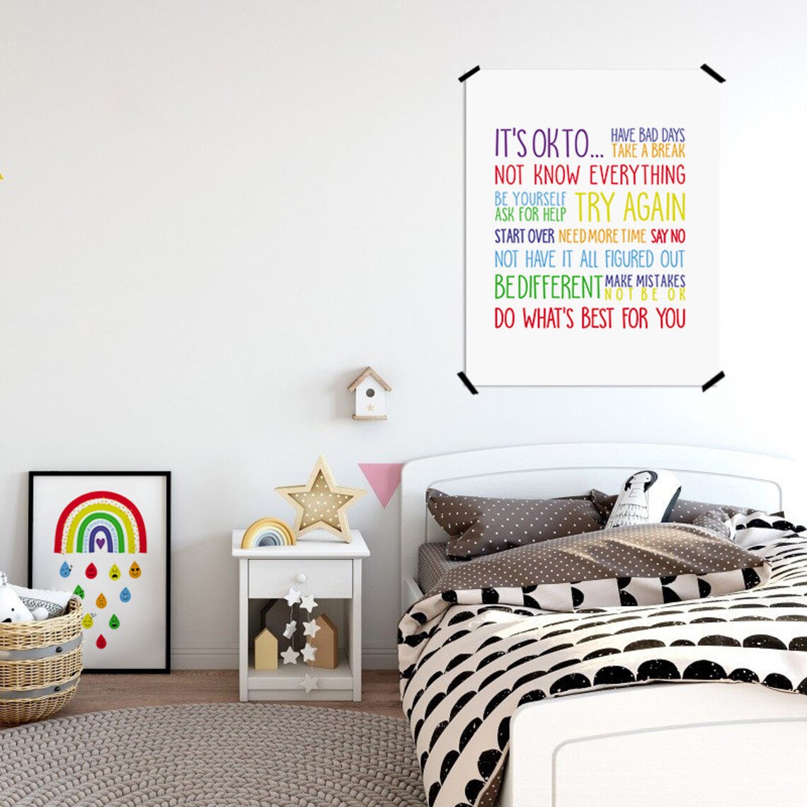 Affirmations Wall Art for Kids Educational Posters Kids Room - Etsy