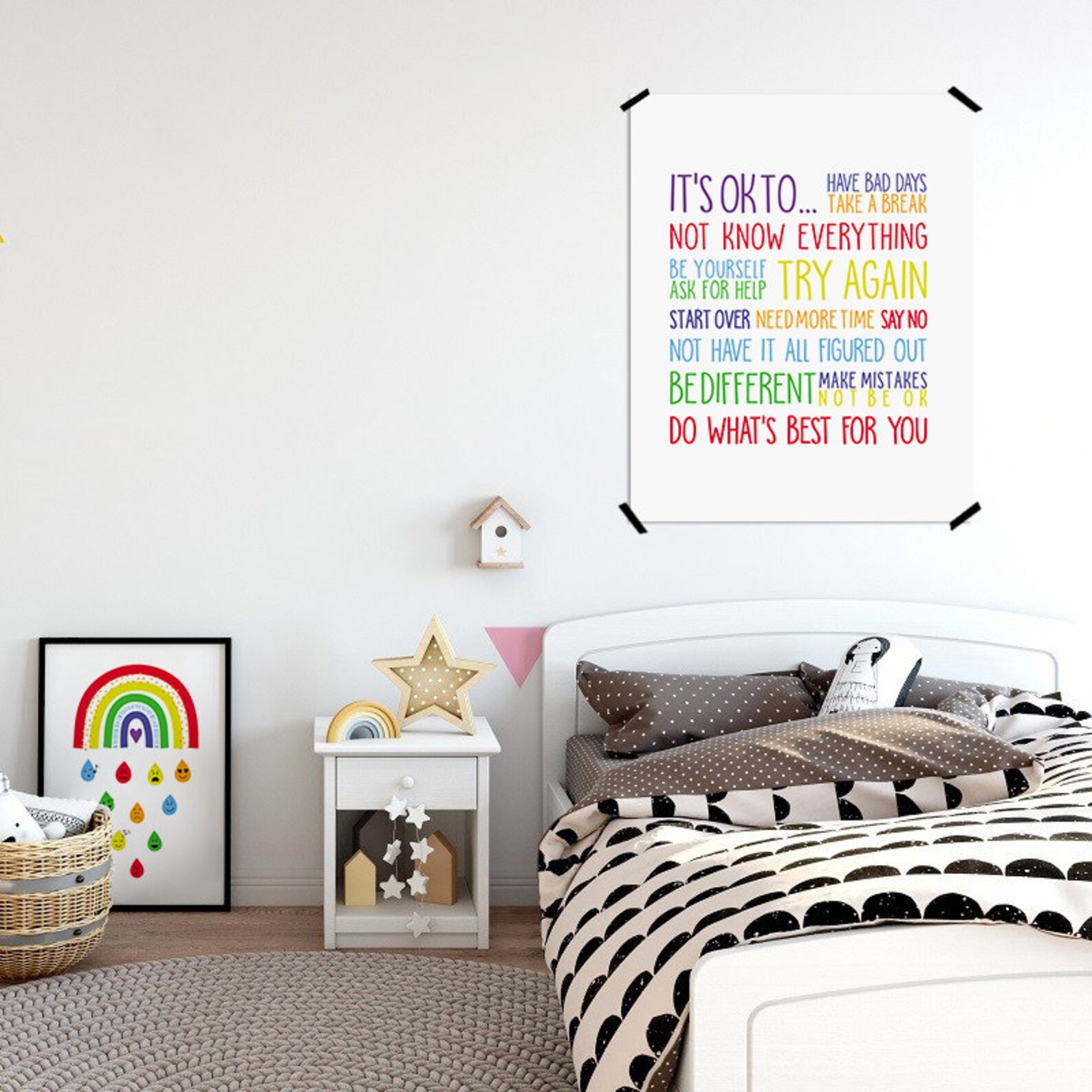 Affirmations Wall Art for Kids Educational Posters Kids Room - Etsy