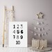 Numbers Printable Wall Art Black and White Numbers Kids - Etsy