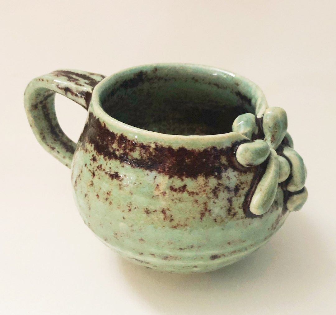 Sculptural Handmade Ceramic Mug With Handle - Etsy