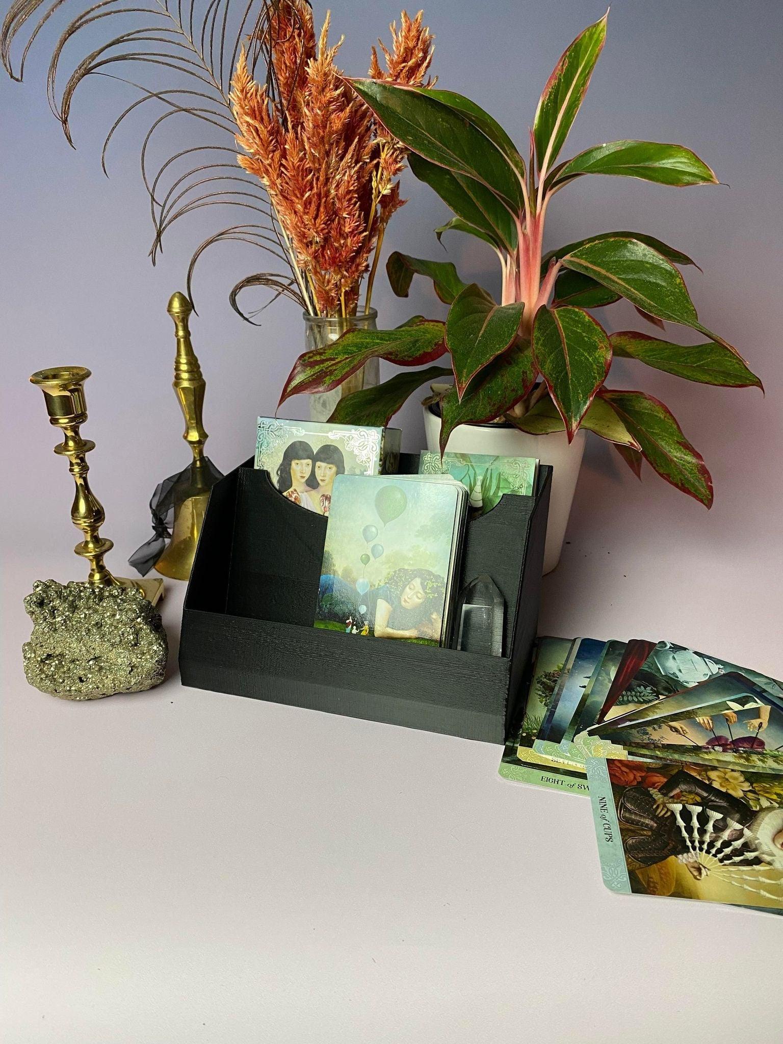 Tarot Card Display - Tarot Deck Holder - Tarot Card Holder/organizer ...