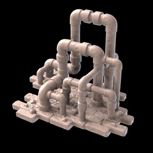 Sewer Terrain Set 1 | Underground RPG Scatter Terrain | Pipes | Debris ...