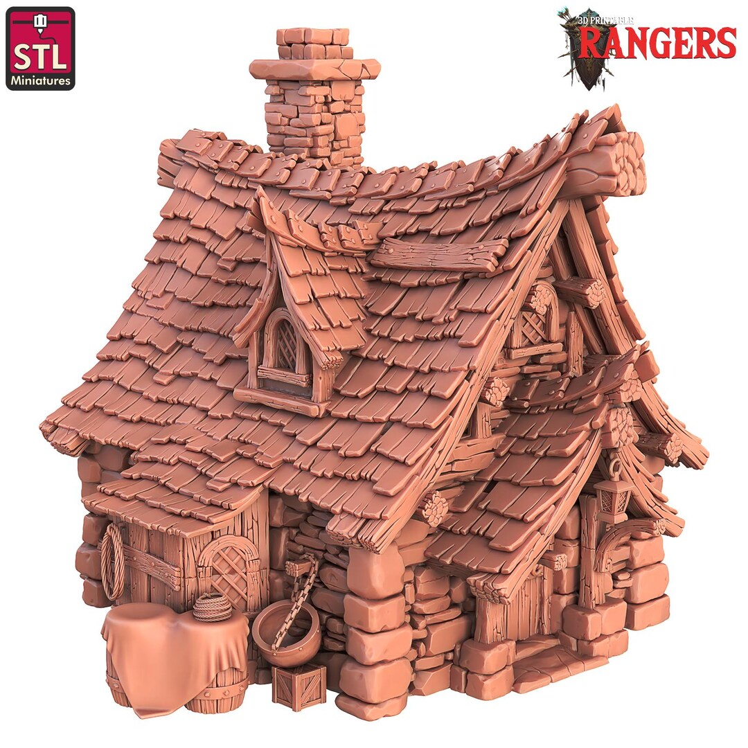 House Terrain | Cottage | Cabin | Village Terrain | Rangers of Shadow ...