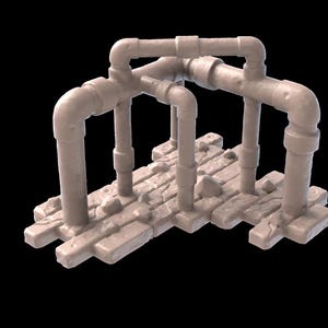 Sewer Terrain Set 1| Underground Scatter Terrain | Sewer Pipes | Sewer ...