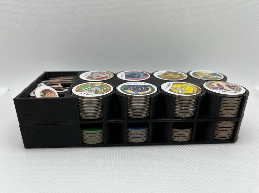 Kingdom Death Monster Token Storage | Stackable Token Storage | KDM ...