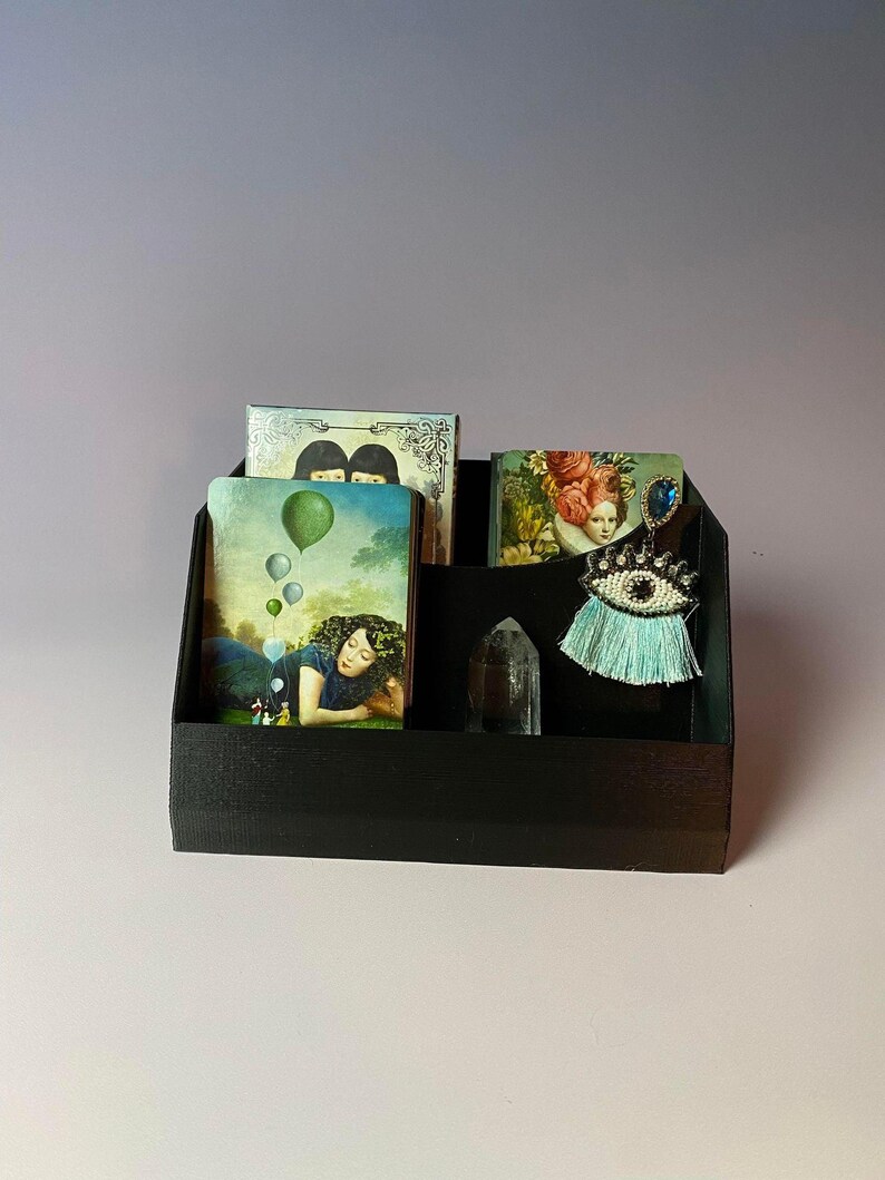 Tarot Card Display - Tarot Deck Holder - Tarot Card Holder/organizer ...