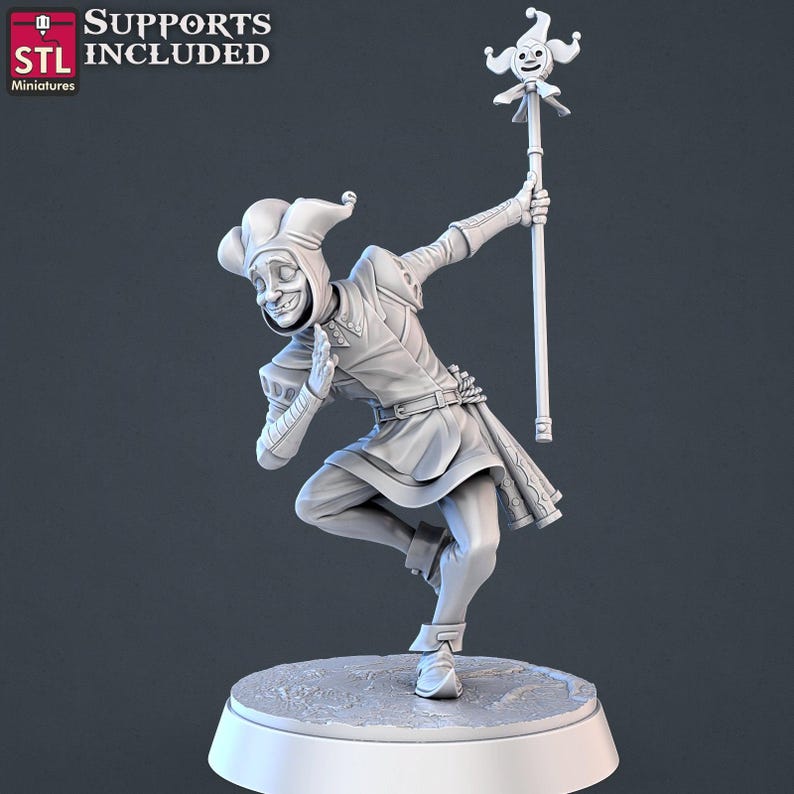 Jousting Miniature Set 1 | Mounted Warrior | Knight | Noble | Jester ...