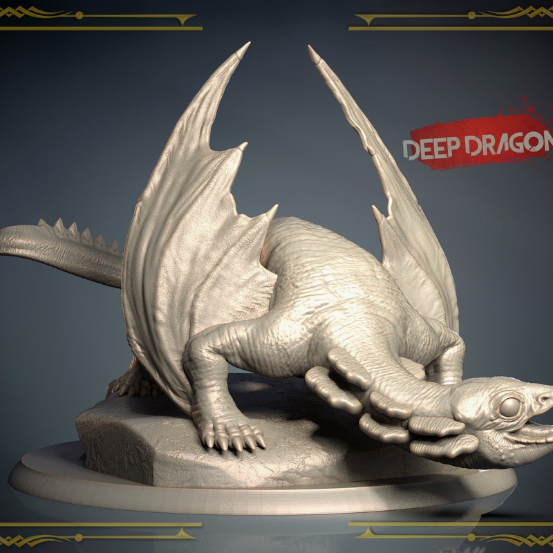 Miniature Dragon - Etsy