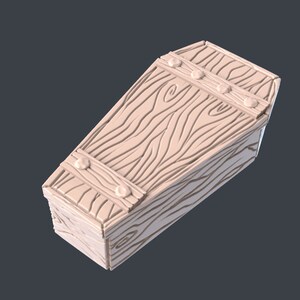 Coffin Terrain Set: 32mm Resin Printed, Dungeons and Dragons, 5e - Etsy