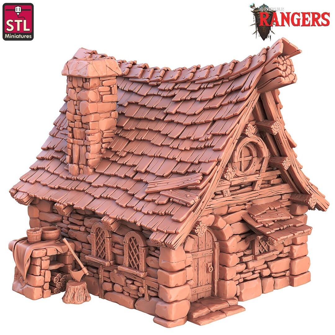 House Terrain | Cottage | Cabin | Village Terrain | Rangers of Shadow ...