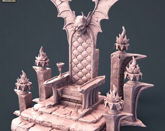Vampire Terrain Set - Curse of Strahd - Castlevania - Blood Fountain ...