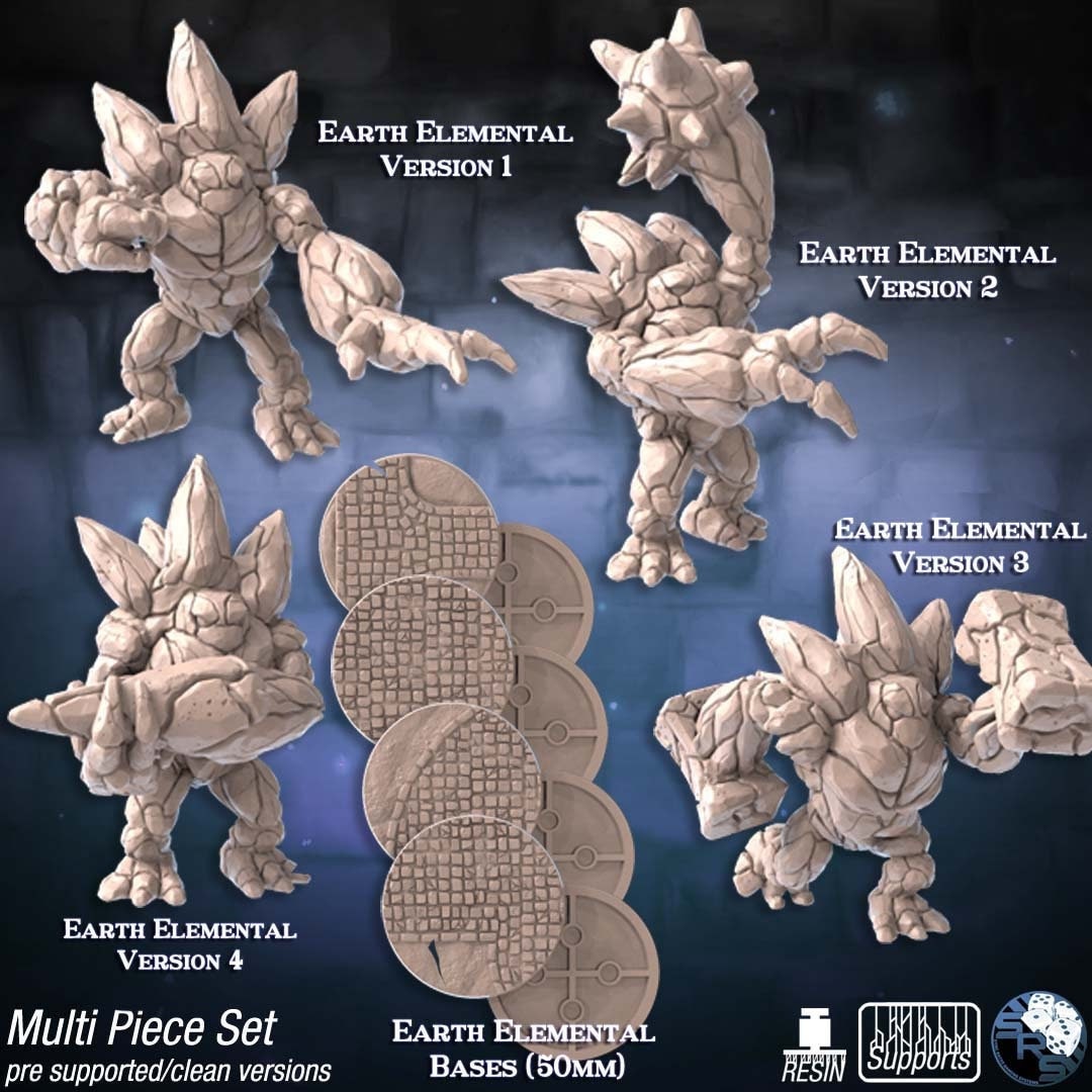 Earth Elemental | Stone Guardian | Stone Elemental | Rock Creature ...
