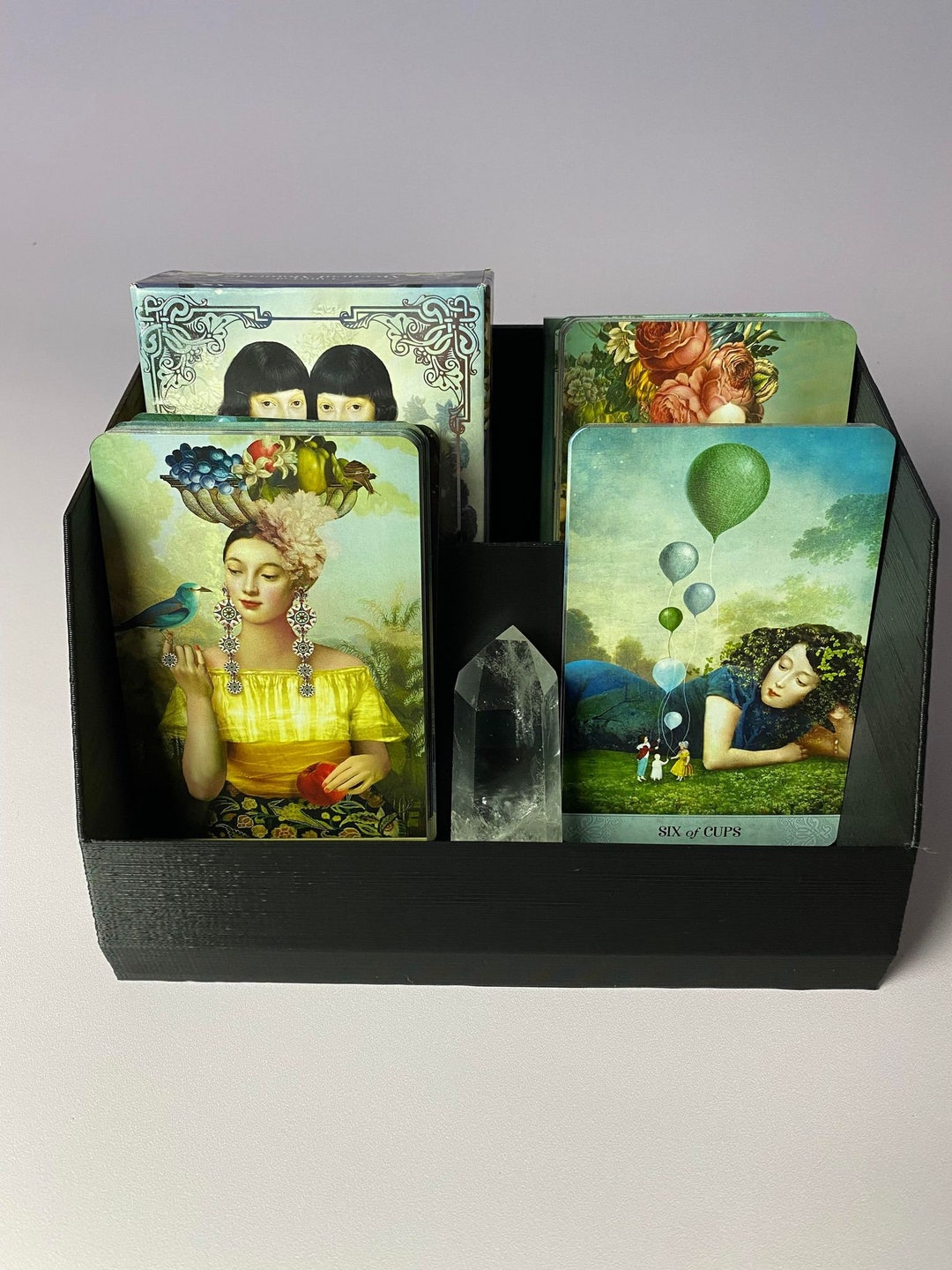 Tarot Card Display - Tarot Deck Holder - Tarot Card Holder/organizer ...