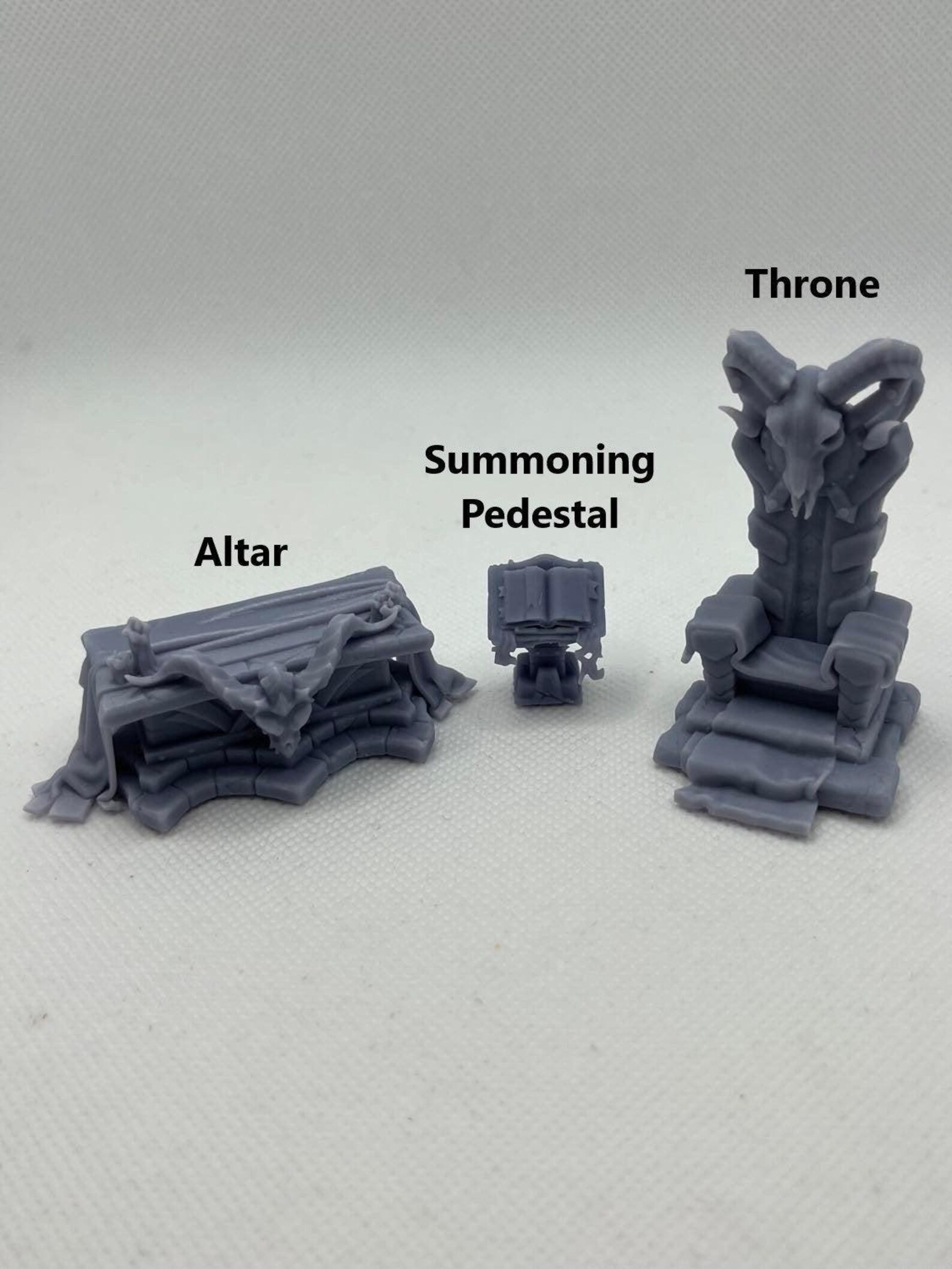 Boss Chamber | Altar | Throne | Pedestal | Spell Book | Scatter Terrain ...
