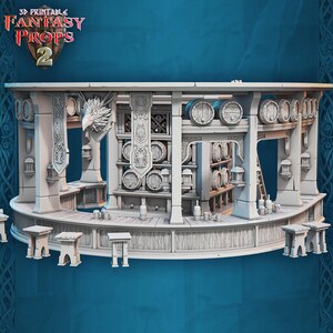 Tavern Miniature Set 1 | Inn Set | Bar Set | Ale House | Beer Hall ...