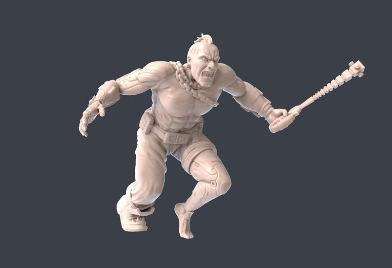 Cyberpunk Miniatures Set | Cyberpunk Heroes | Cyberpunk Adventurers ...