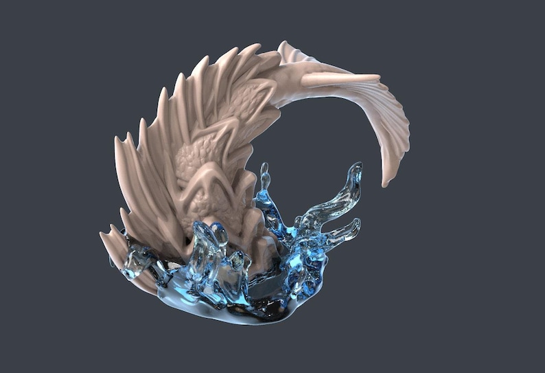 Leviathan | Sea Monster | Sea Serpent | Ocean Miniature | Underwater ...