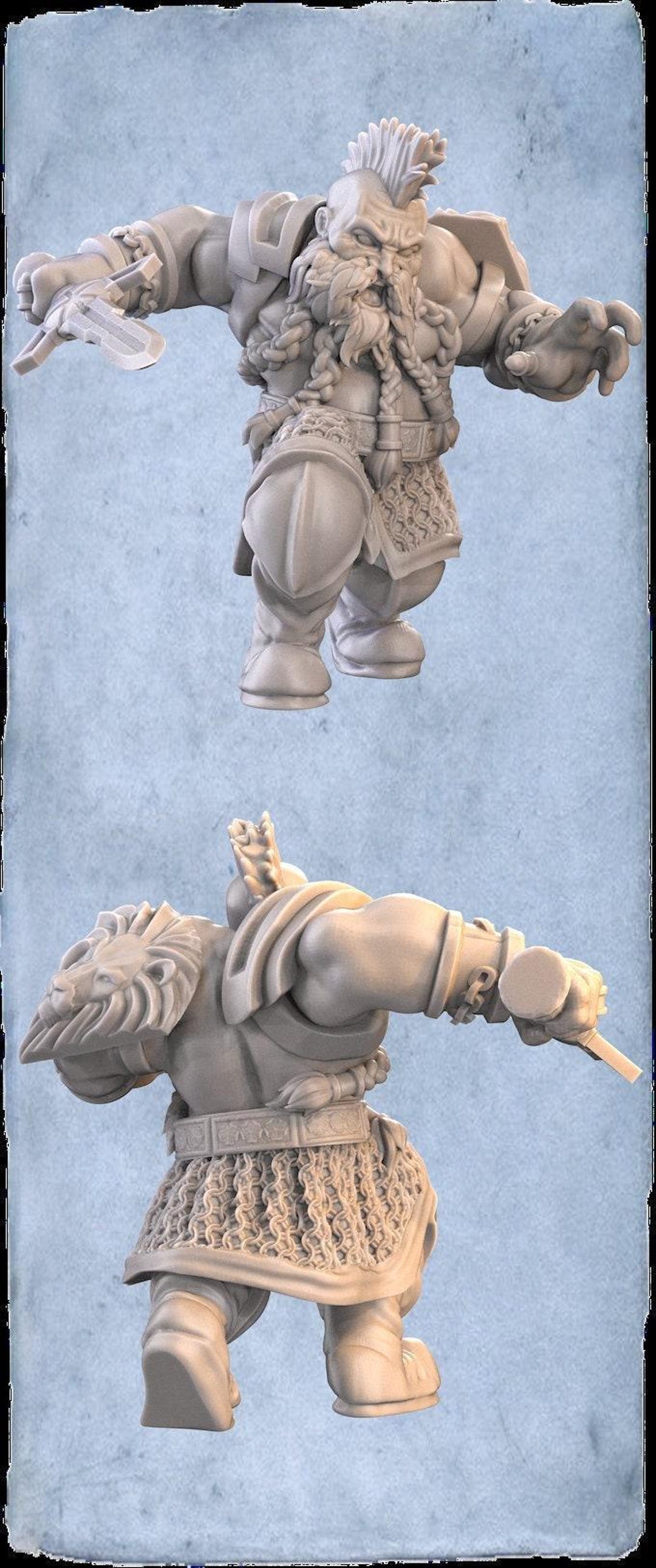Dwarf Miniature/mounted Dwarf/dwarf Fighter/dwarf Warrior/dwarf ...